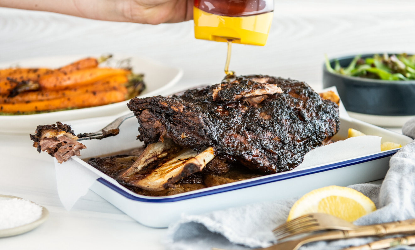 Slow Roasted Moroccan Honey Lamb Shoulder | Capilano Honey