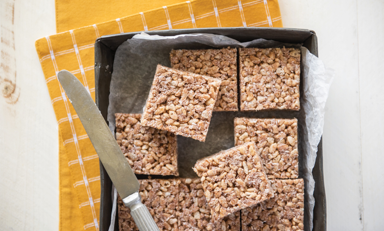 Choc Honey Crackle Slice | Capilano Honey